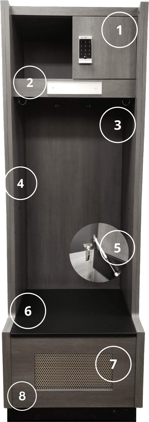 Team Lockers - Abacus Sports